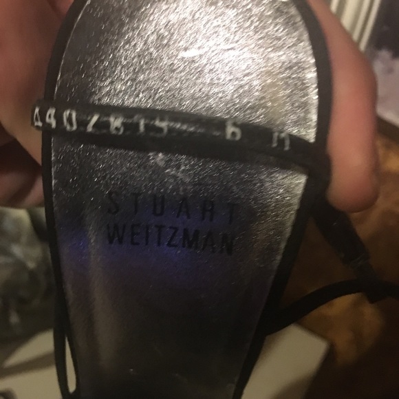 Stuart Weitzman | Shoes | Stuart Weitzman Black Slingback Heel Size 6b ...
